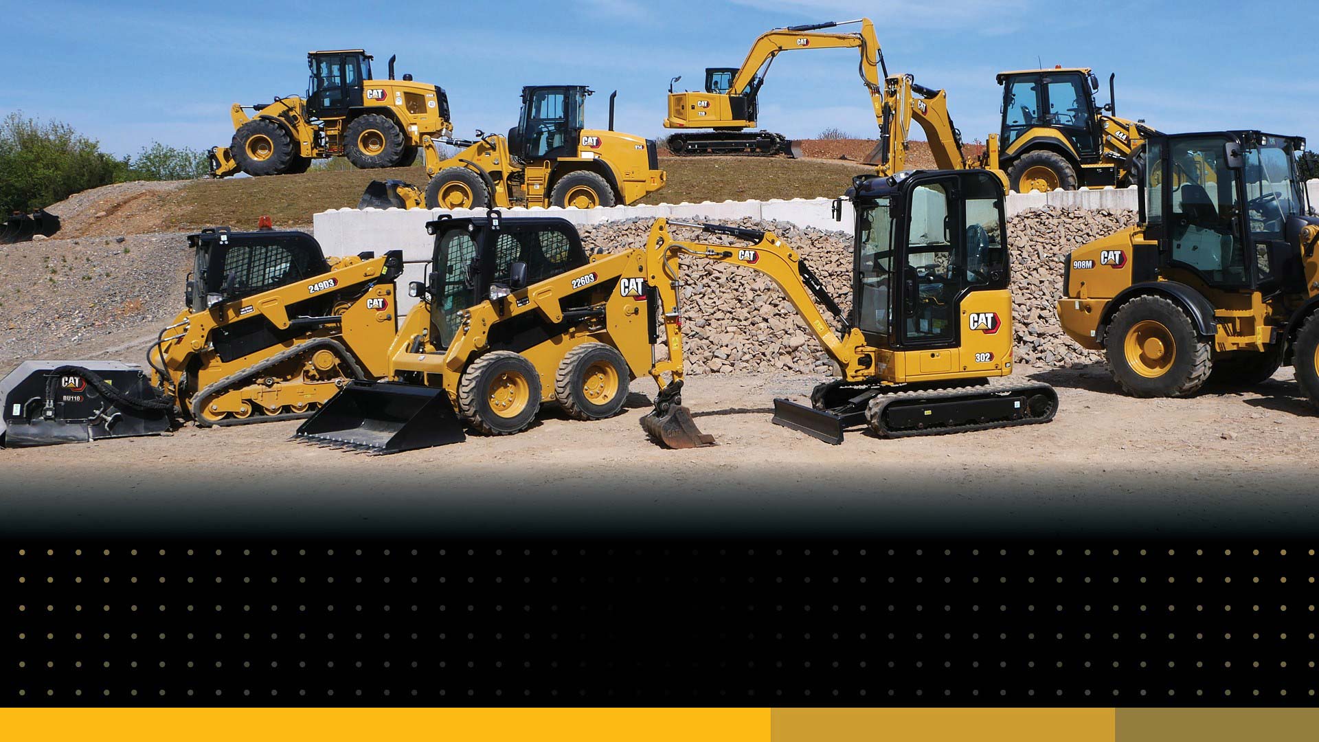 Caterpillar Machines Work