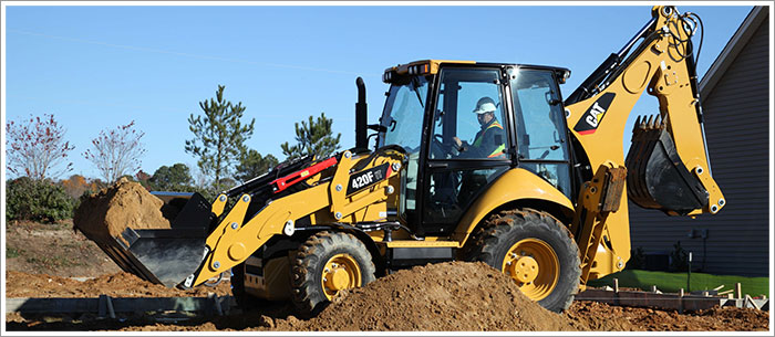 HOLT CAT: Products - New - CAT Machines - F-Series Backhoe Loader