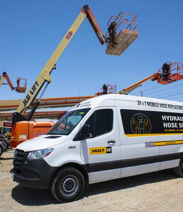 Hydraulic Hose Replacement Service & Repair - HOLT CAT